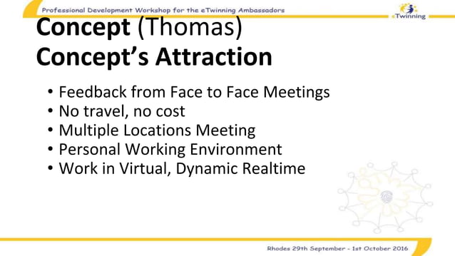 Good practice examples in e twinning online teachers' training | PPT