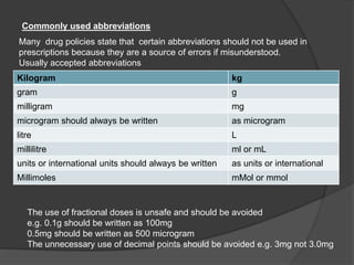 Good practice for drug calculations | PPTX