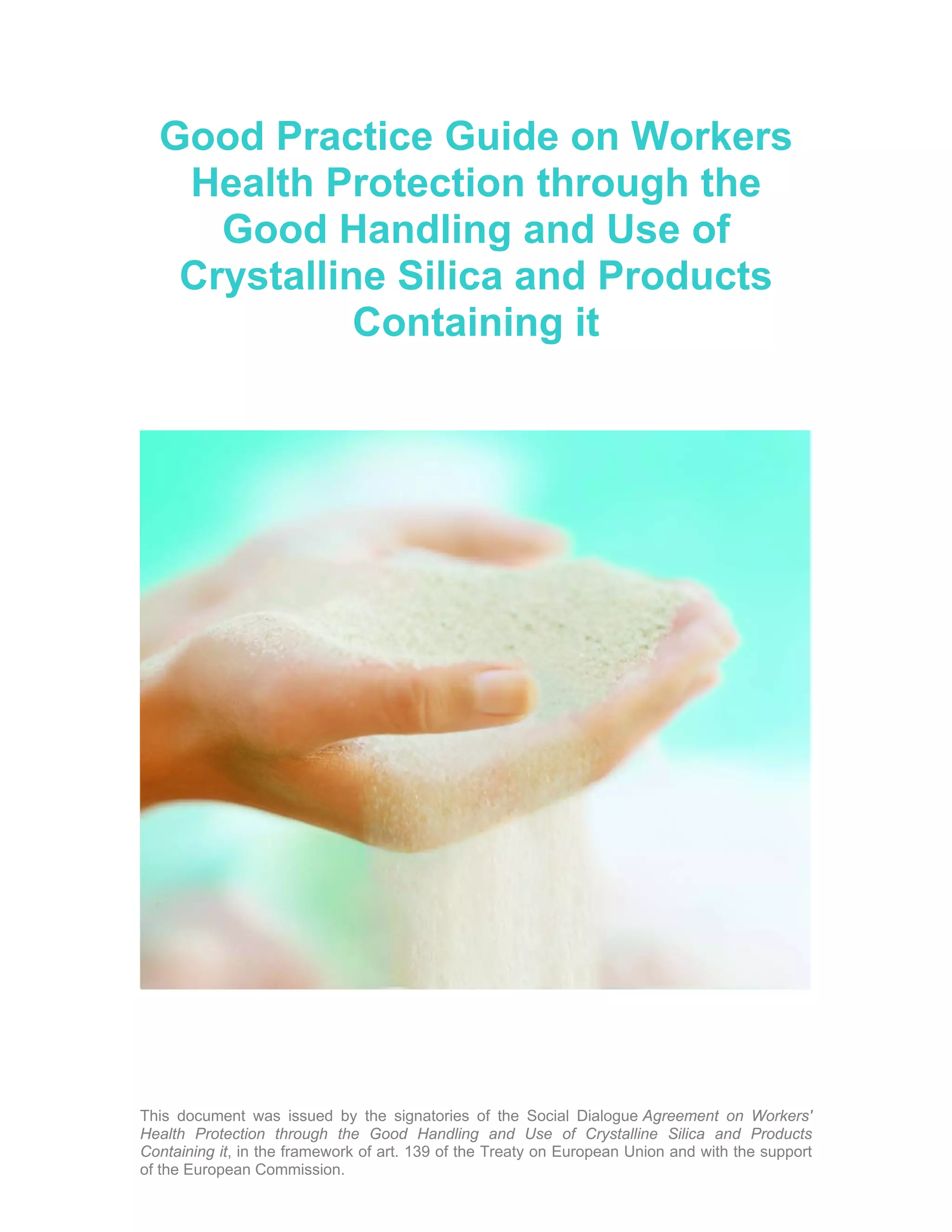 Good practice guide workers health protection | PDF