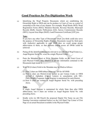 Good practices - WAMSI | PDF | Developmental Sites | Real Estate