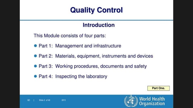 Good Practices for Pharmaceutical Quality Control Laboratories ...