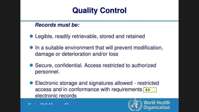 Good Practices for Pharmaceutical Quality Control Laboratories ...