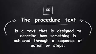 Good Procedure text.pptx