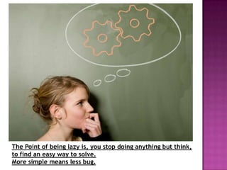 Good programmer habits | PPTX | Programming Languages | Computing