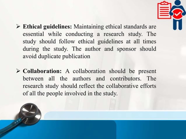 Good Publication Practice Guidelines | PPTX