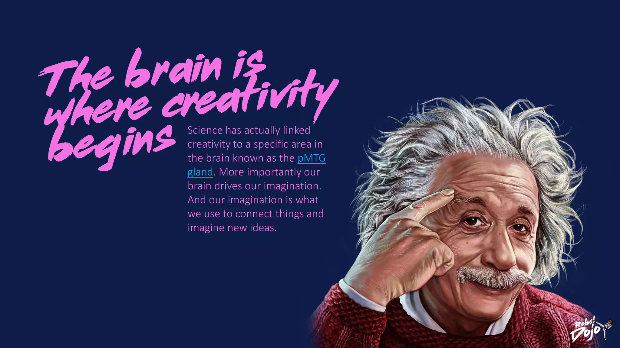 Good questions inspire creativity (Rebel dojo) | PPT