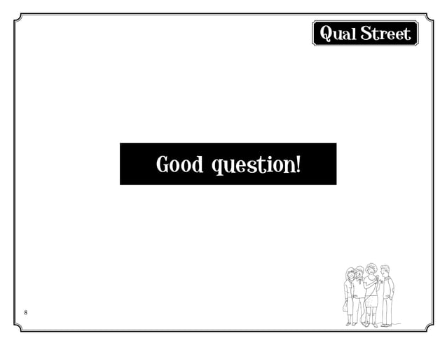 Good question! | PPT