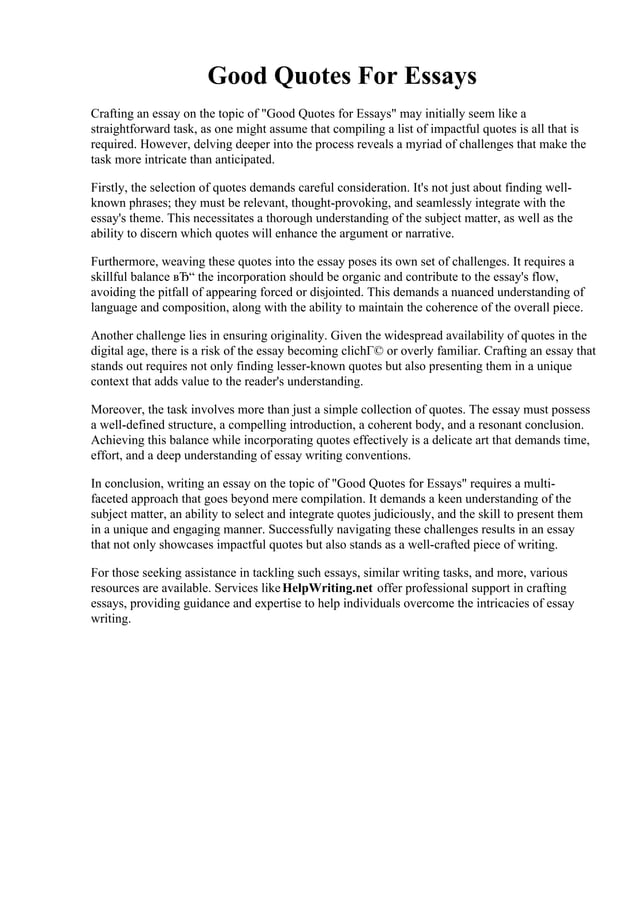 Good Quotes For Essays.pdf
