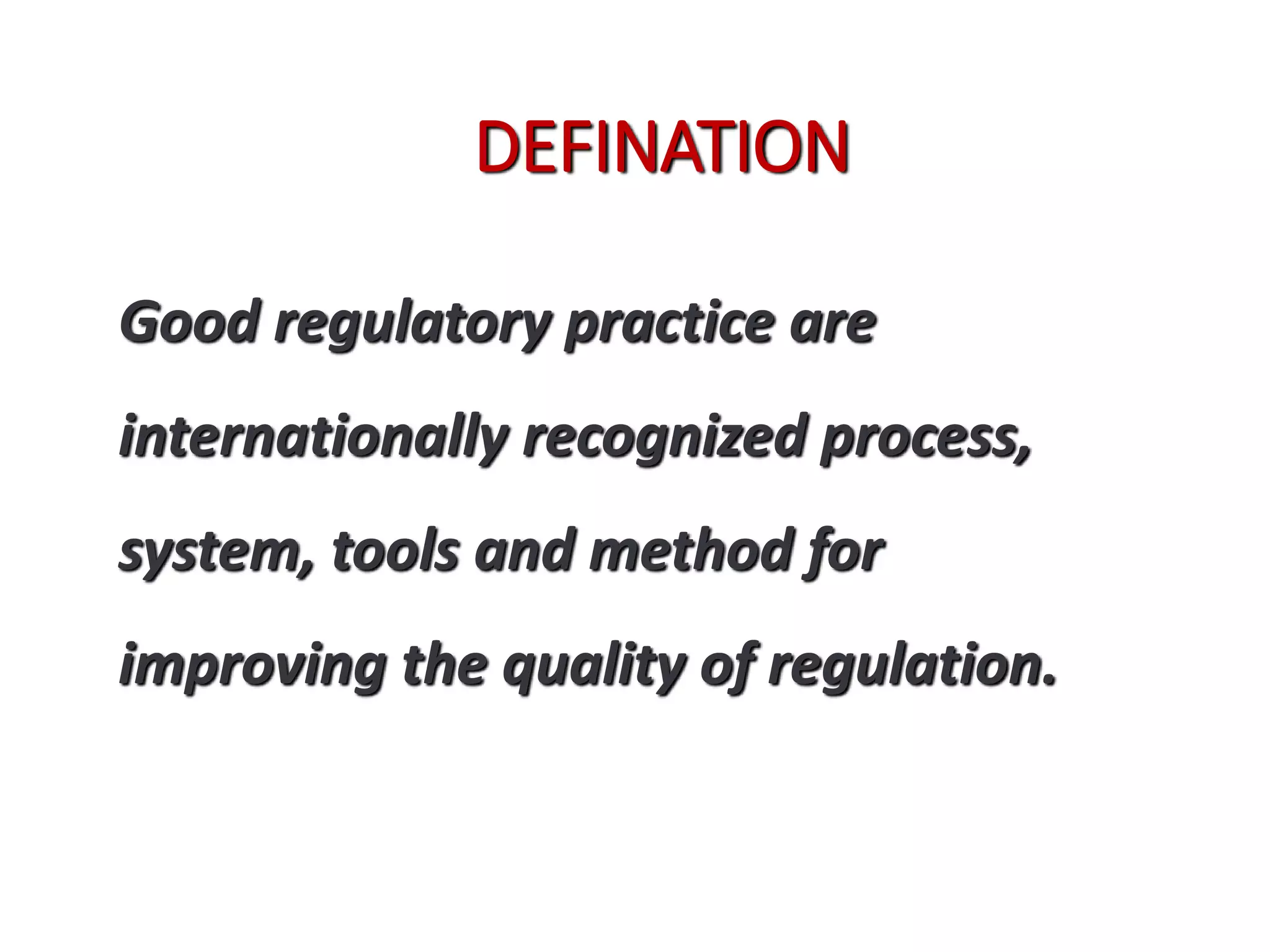 Good Regulatory Practice.pptx