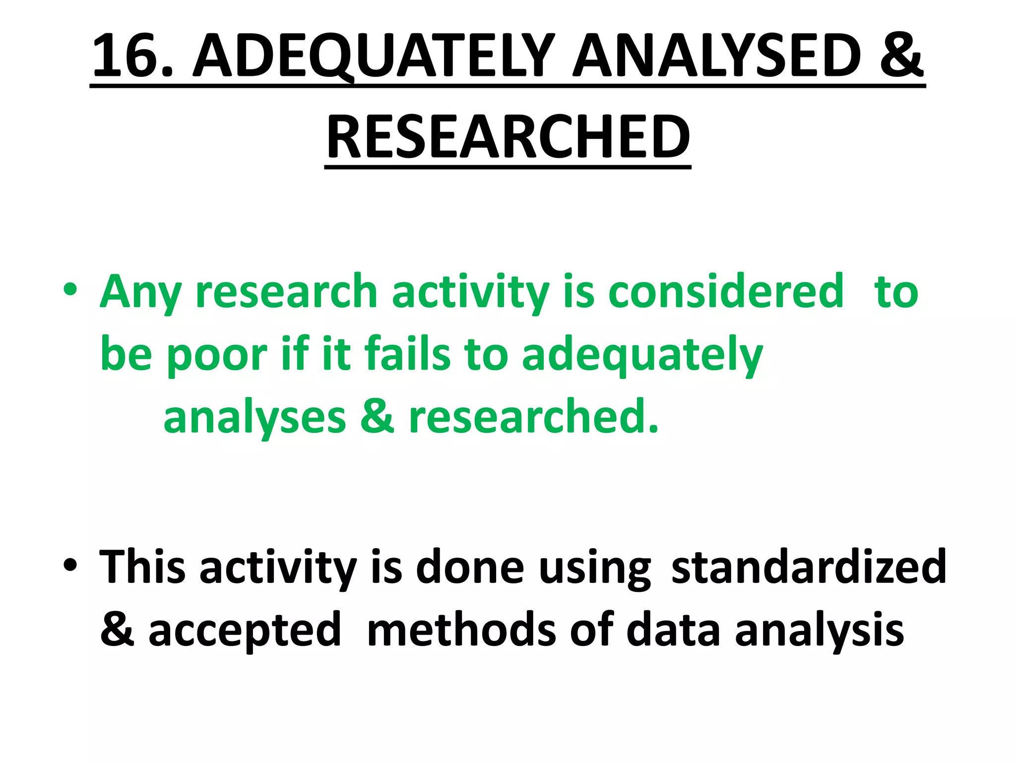 A GOOD RESEARCH | PPTX