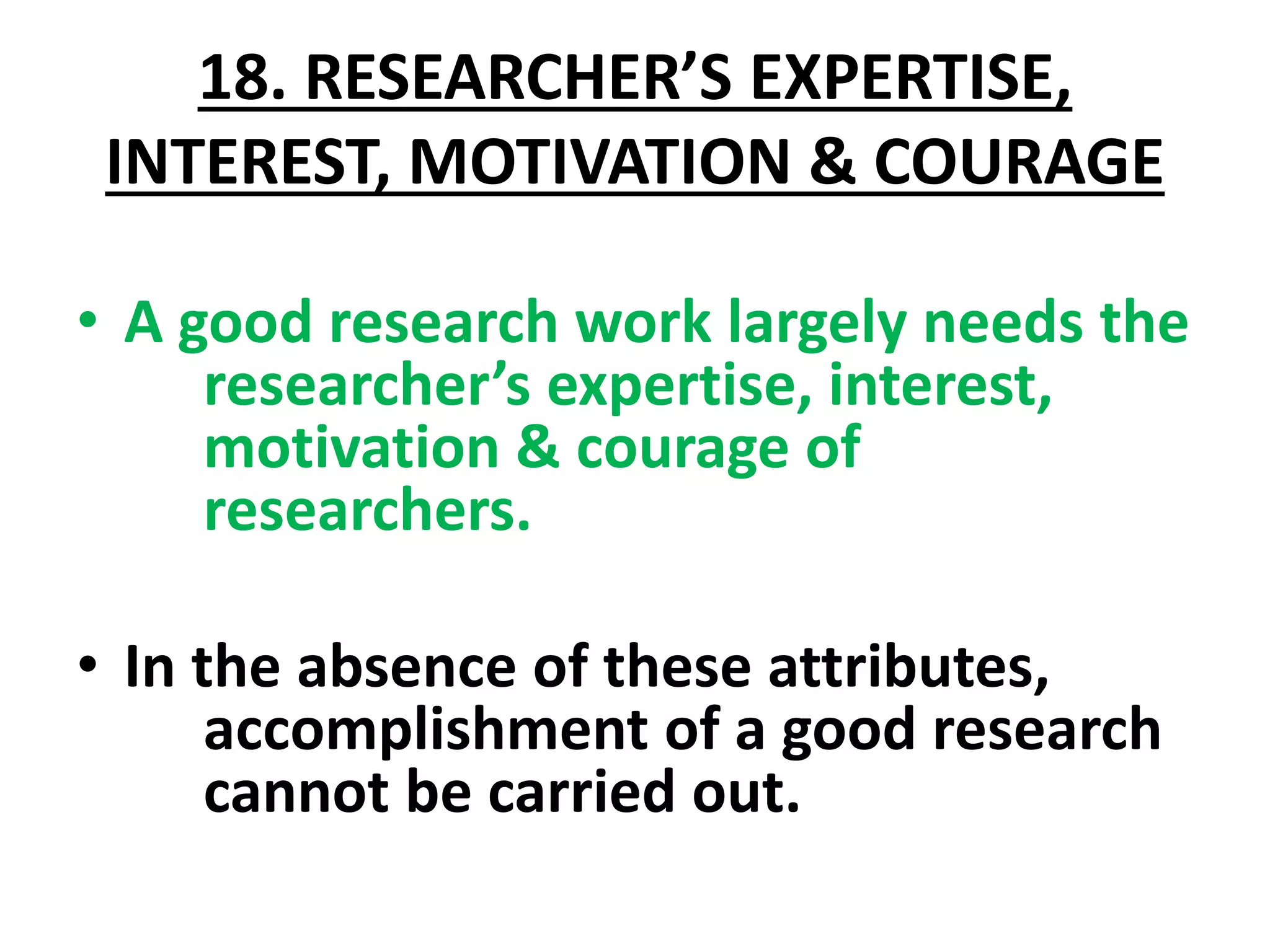 A GOOD RESEARCH | PPTX