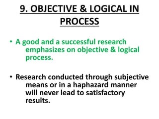 A GOOD RESEARCH | PPTX