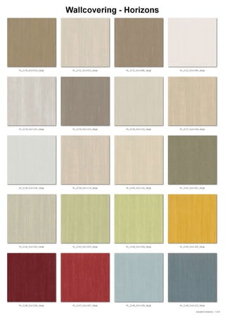 Goodrich wallcovering horizons | PDF