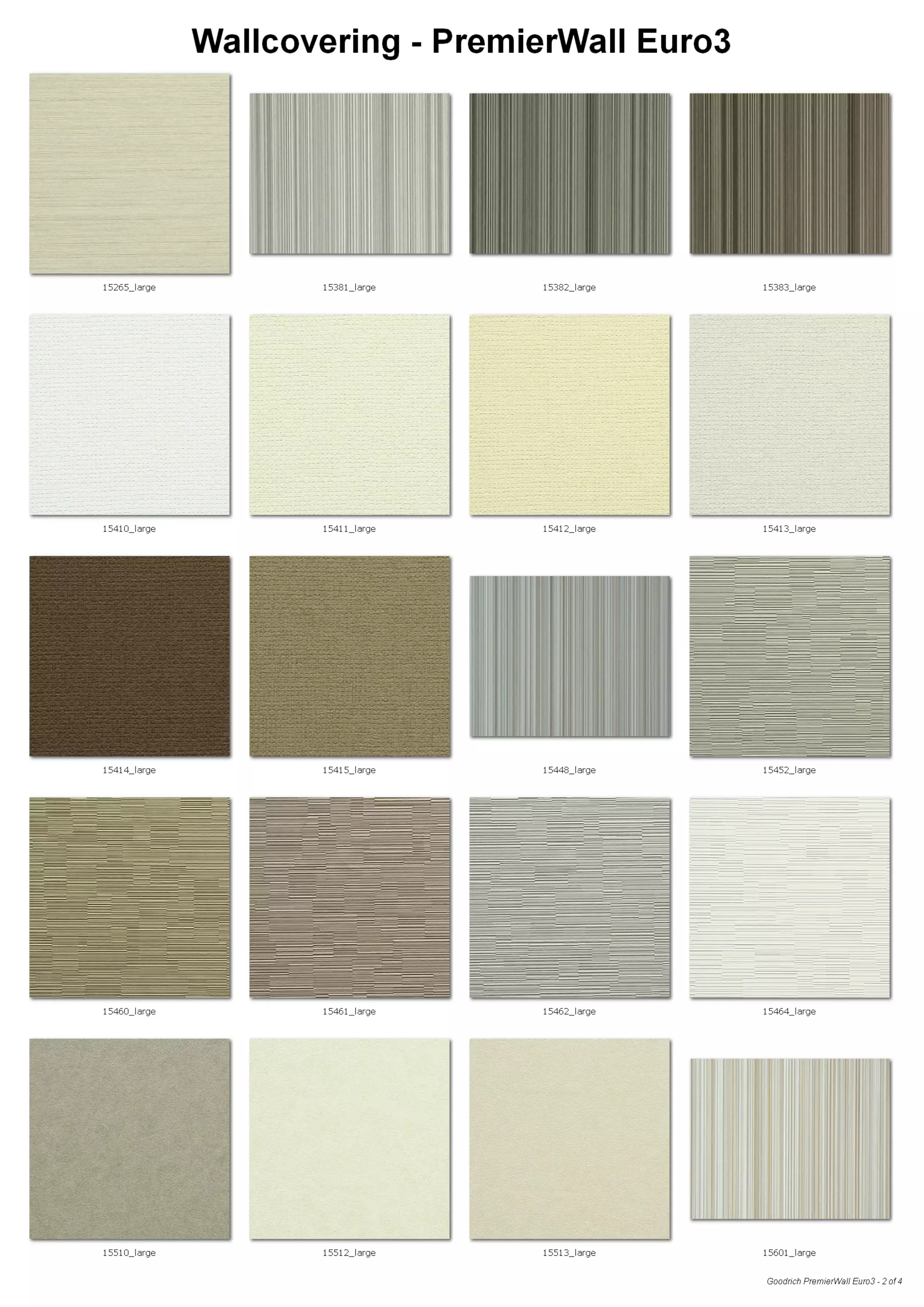 Goodrich wallcovering premier wall euro3 | PDF