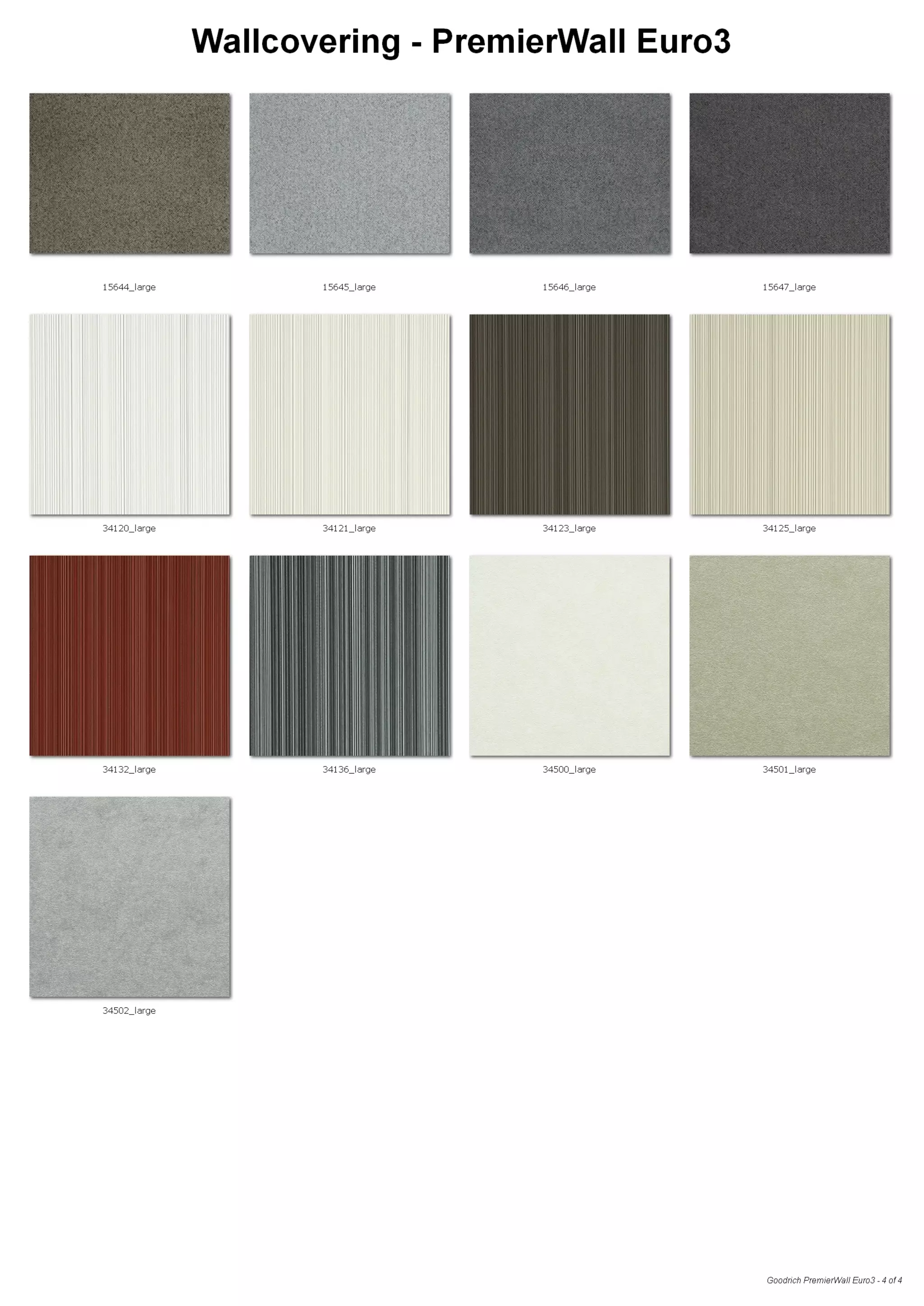 Goodrich wallcovering premier wall euro3 | PDF