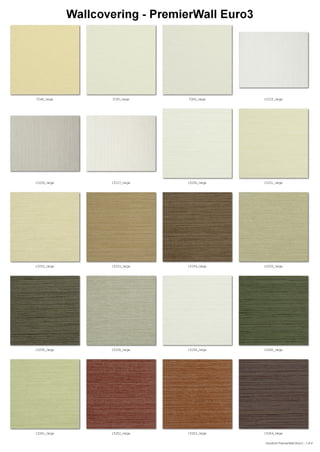Goodrich wallcovering premier wall euro3 | PDF