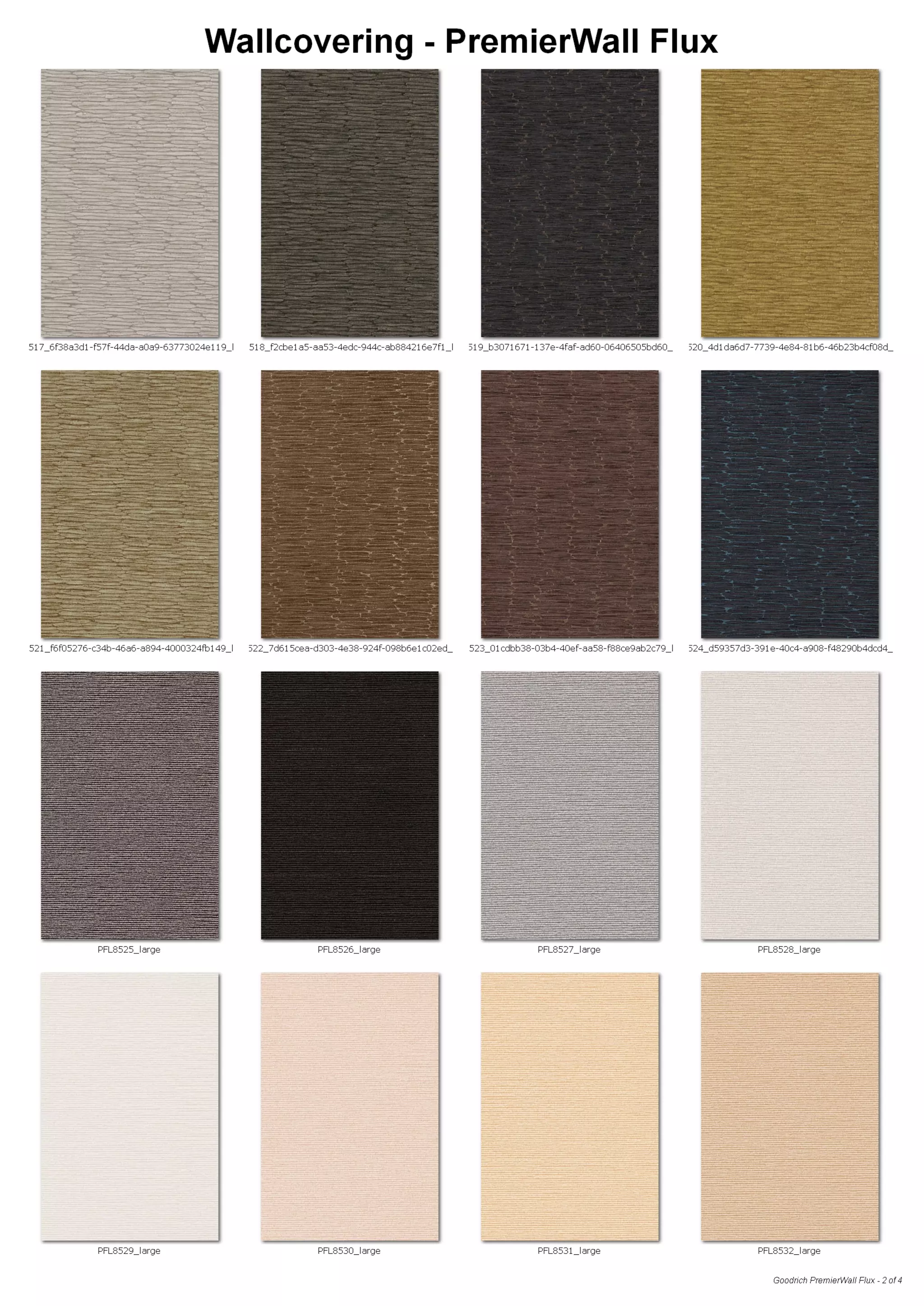 Goodrich wallcovering premier wall flux | PDF