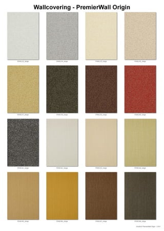Goodrich wallcovering premier wall origin | PDF