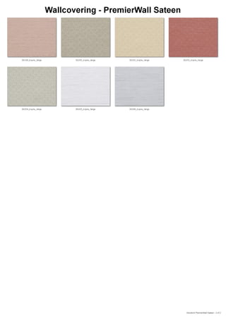 Goodrich wallcovering premier wall sateen | PDF