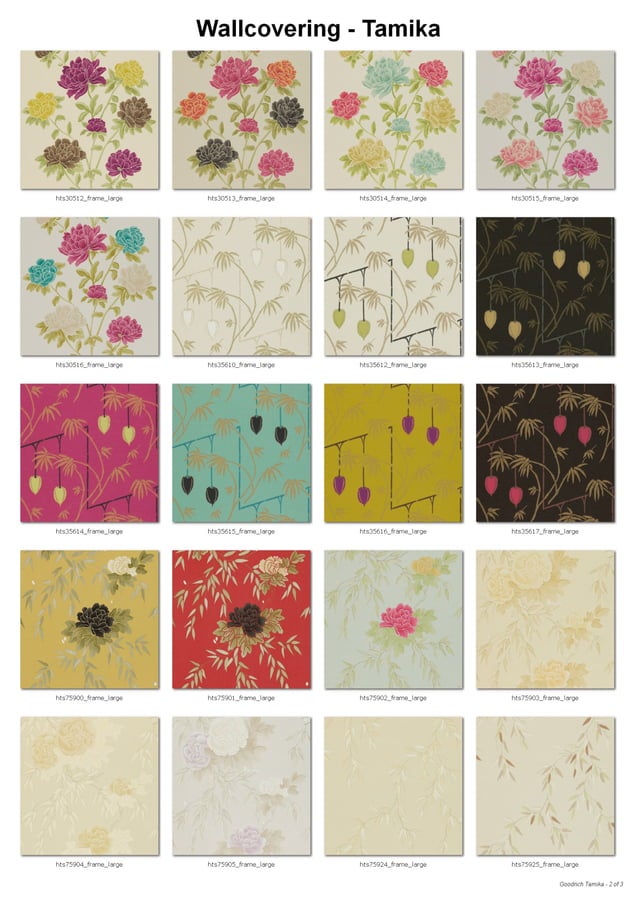 Goodrich wallcovering tamika | PDF