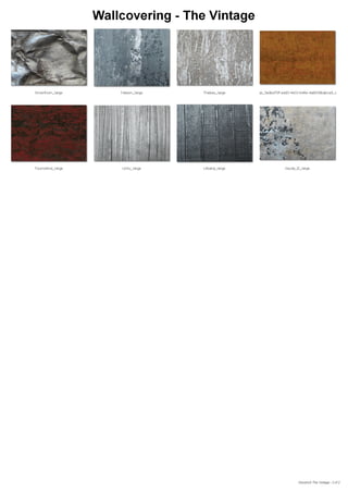 Goodrich wallcovering the vintage | PDF