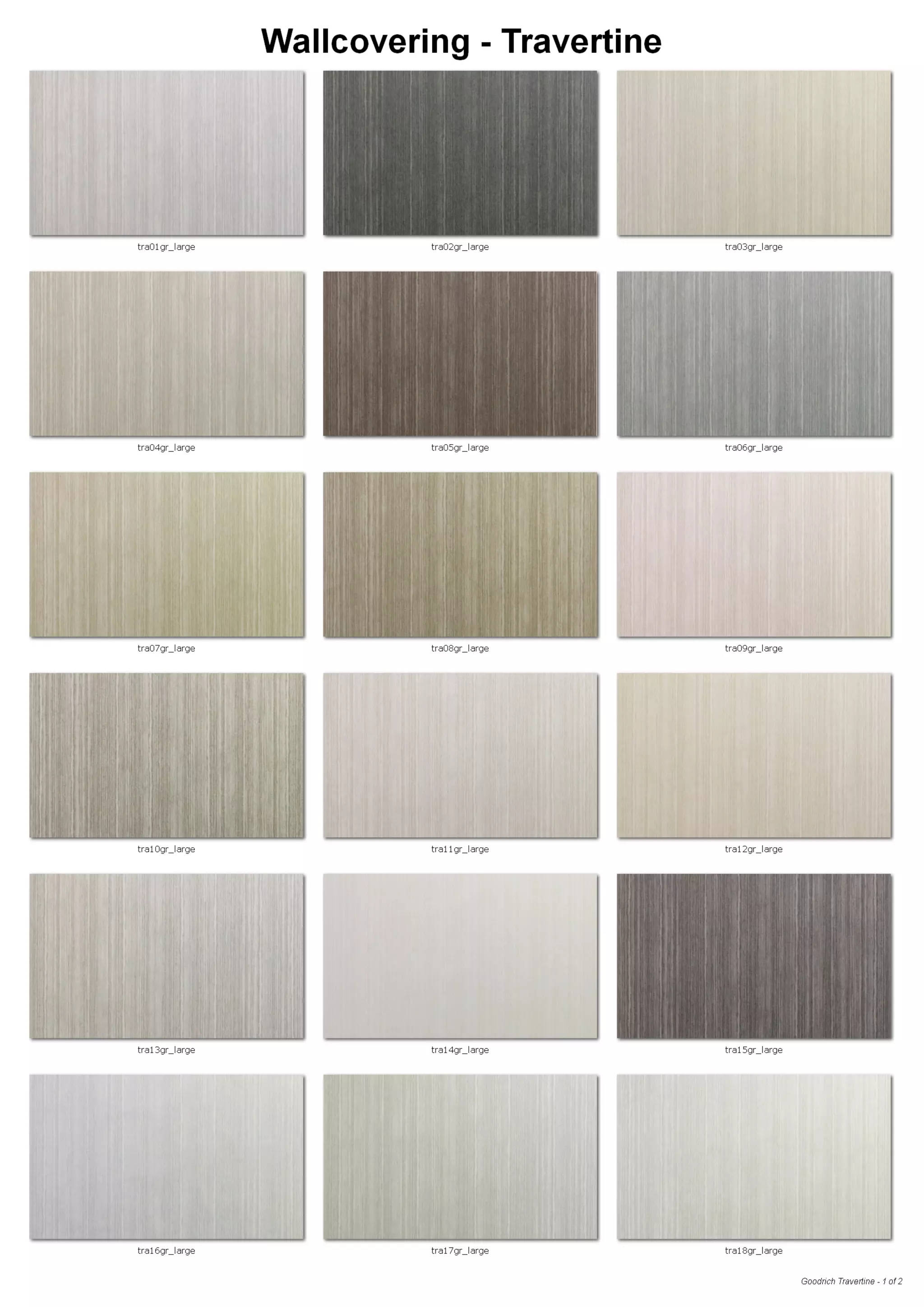 Goodrich wallcovering travertine | PDF