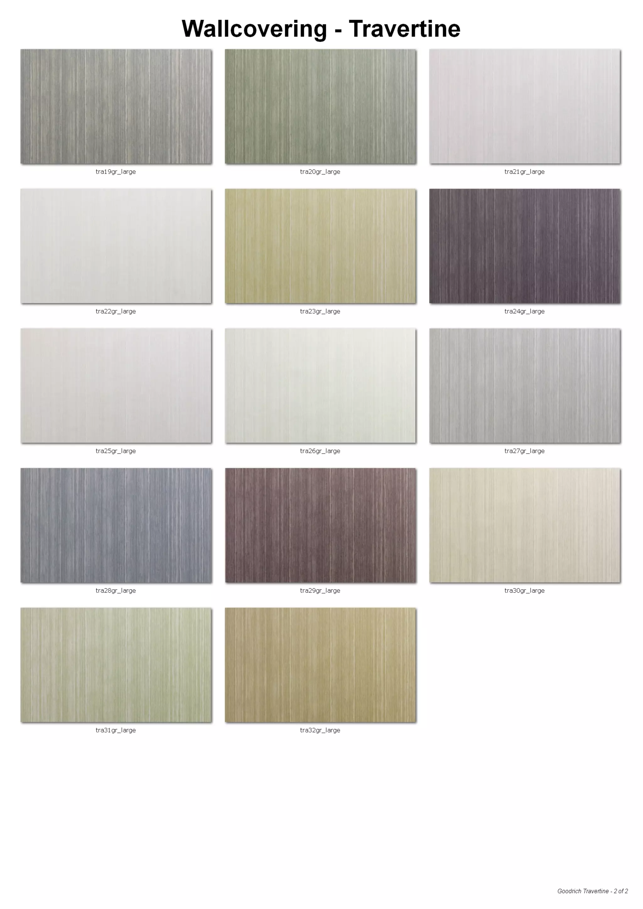 Goodrich wallcovering travertine | PDF