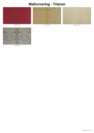 Goodrich wallcovering trianon | PDF