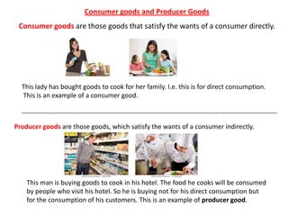Goods and services | PPT