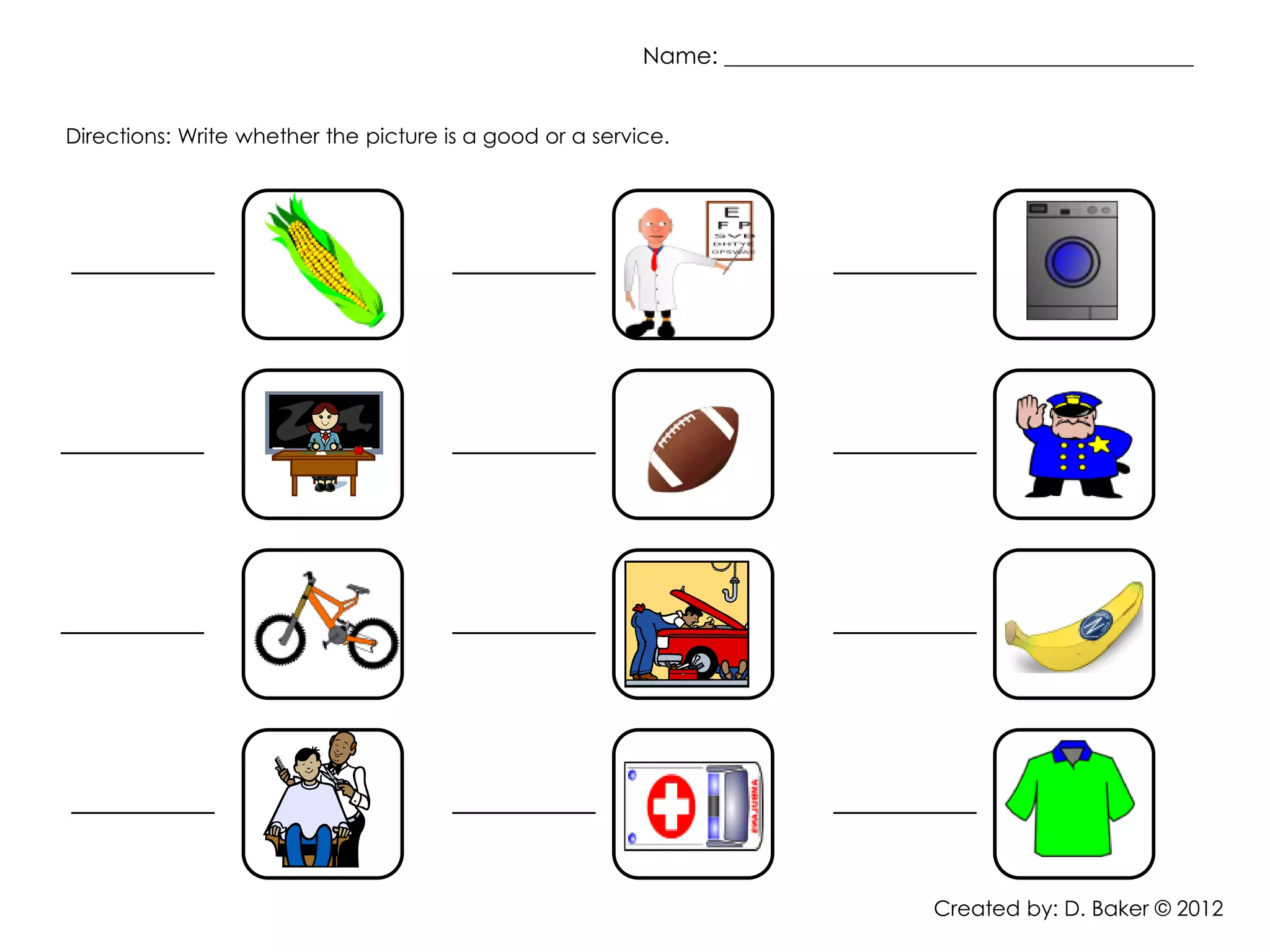 Goods and services printable | PDF