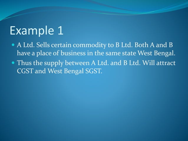 Goods and service tax concept of cgst, sgst and igst by dr. soheli ...