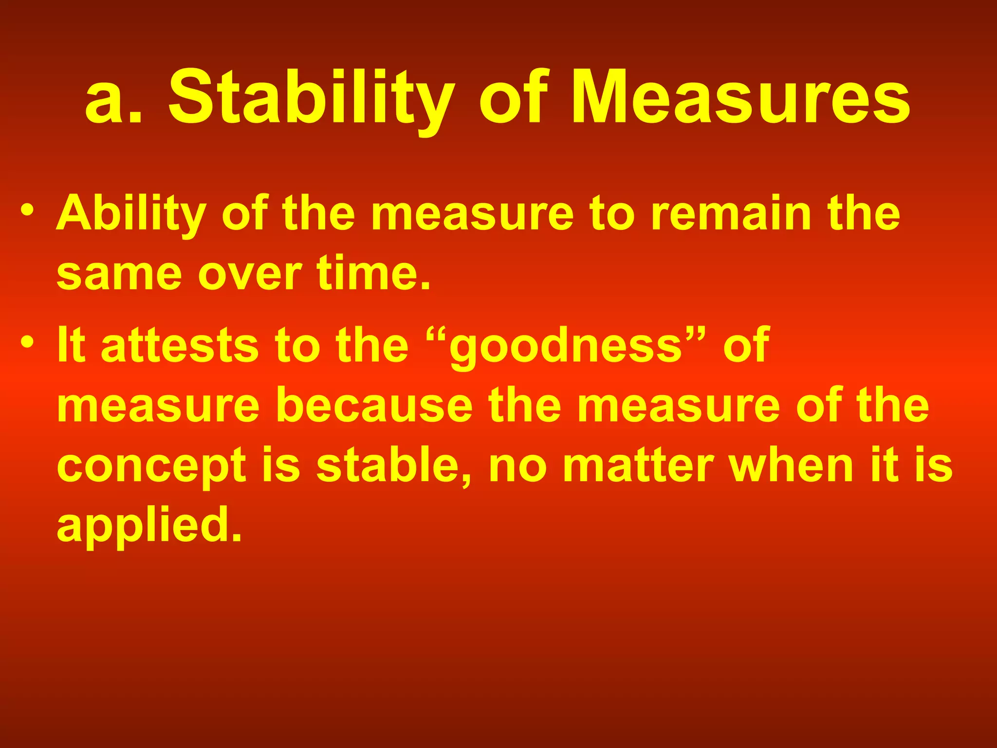 Good scale measurement | PPT