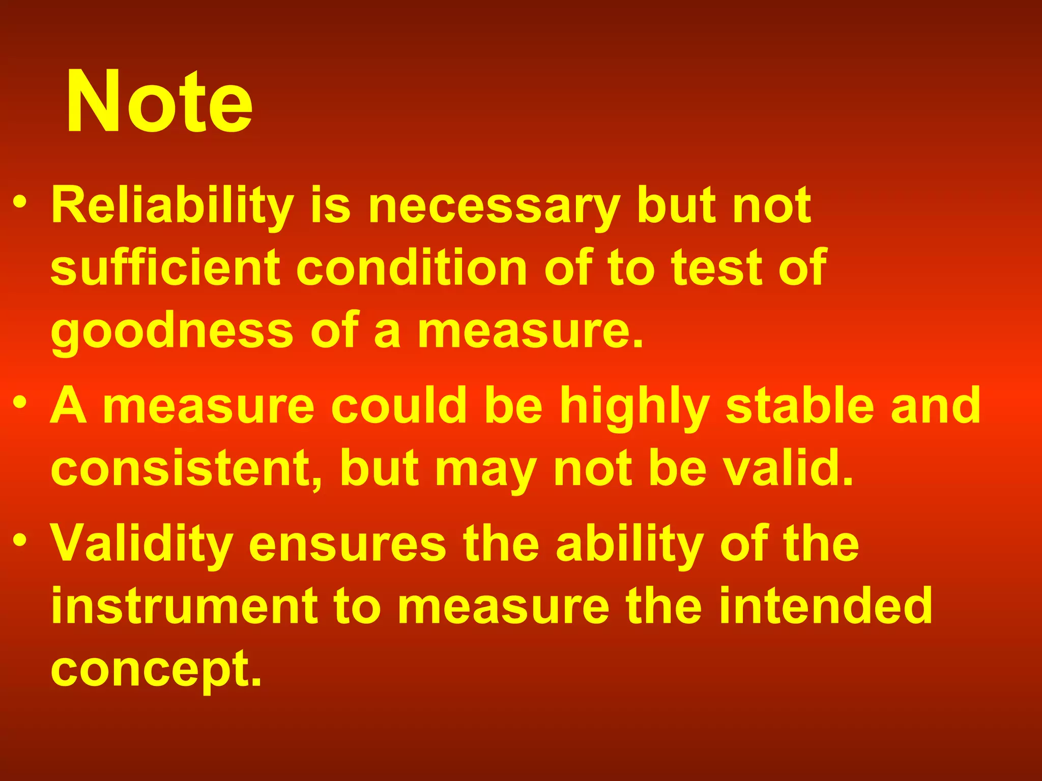 Good scale measurement | PPT
