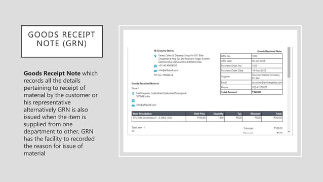 Goods inward procedure, inspection and documentation | PPTX