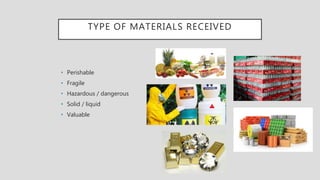 Goods inward procedure, inspection and documentation | PPTX