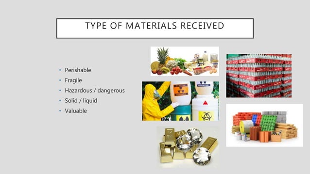 Goods inward procedure, inspection and documentation | PPTX