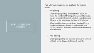 Goods issue procedure, control and documentation | PPTX