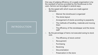 Goods issue procedure, control and documentation | PPTX | Logistics ...