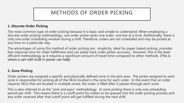 Goods issue procedure, control and documentation | PPTX | Logistics ...