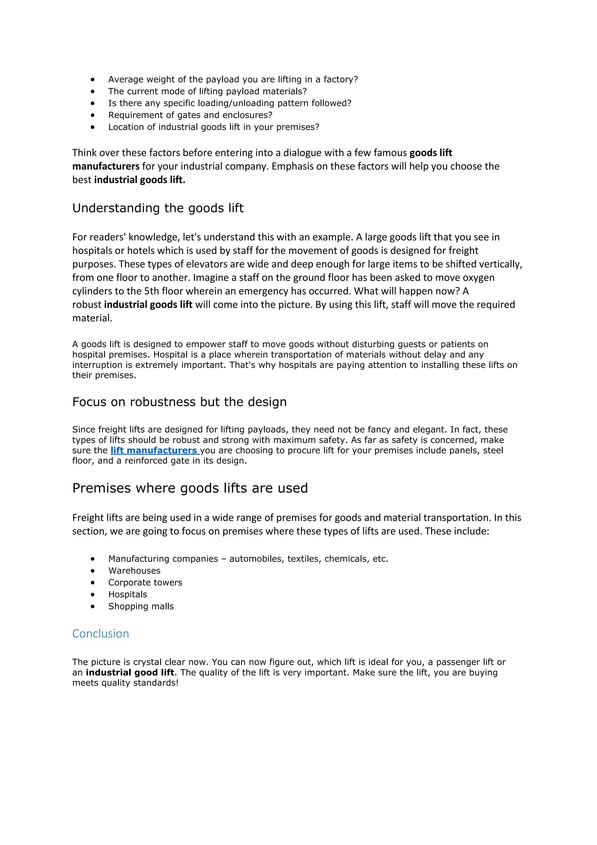 Goods Lift.docx