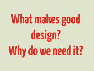 Great Software Design | PDF