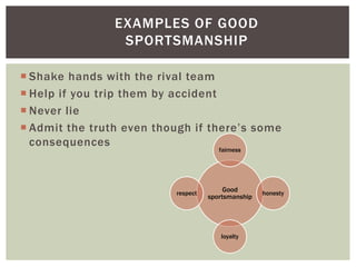 Good sportsmanship (1) | PPT