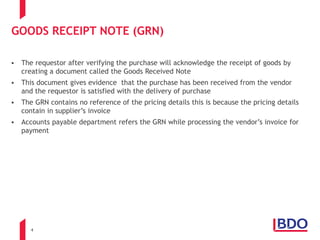 Goods received note | PPTX