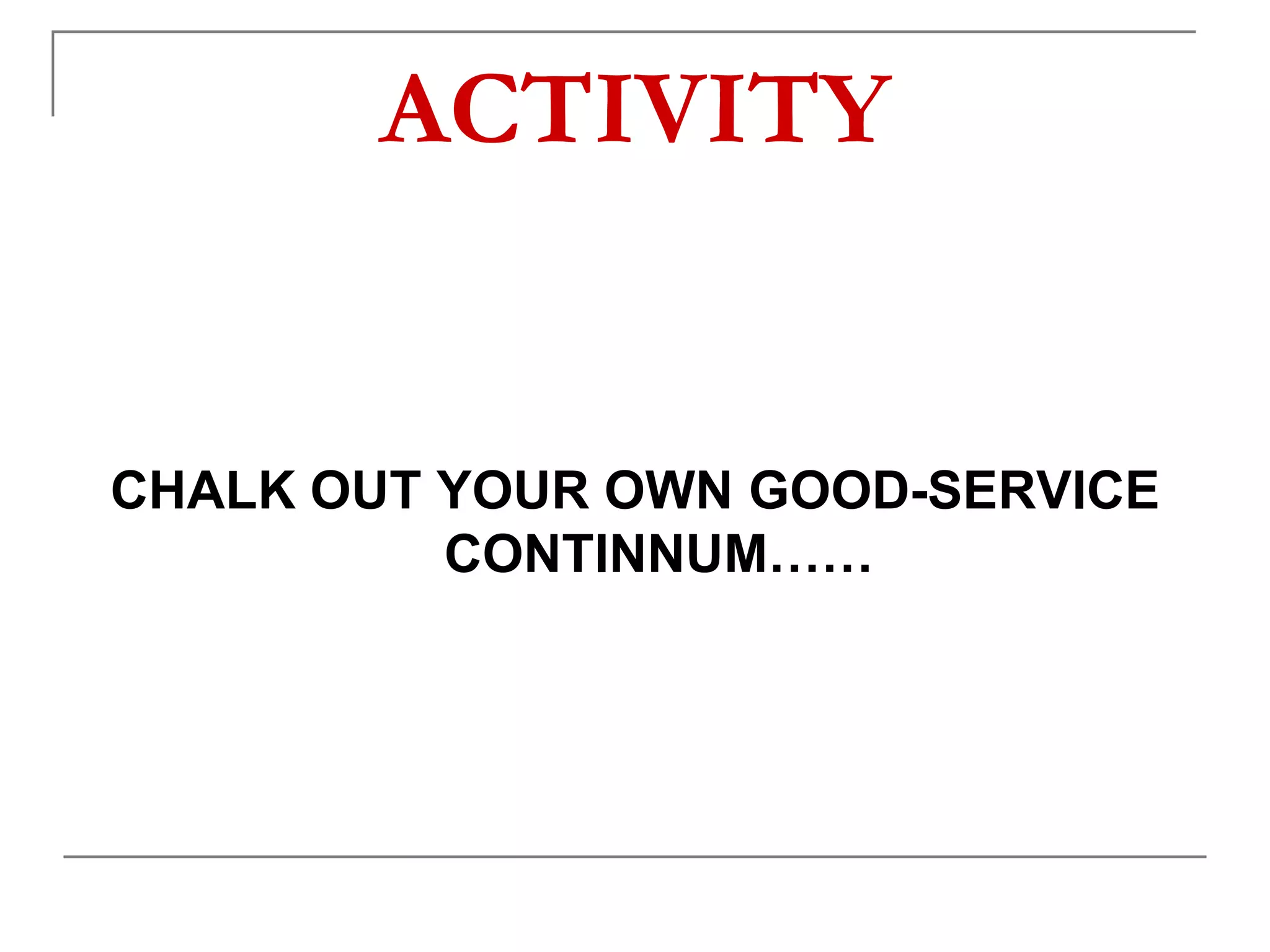 Goods services | PPTX