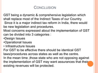 Goods & Services tax - GST | PPT