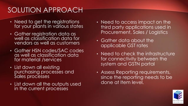 Implementation of GST in SAP | PPT