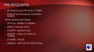 Implementation of GST in SAP | PDF