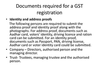 Goods service tax(gst) | PPT