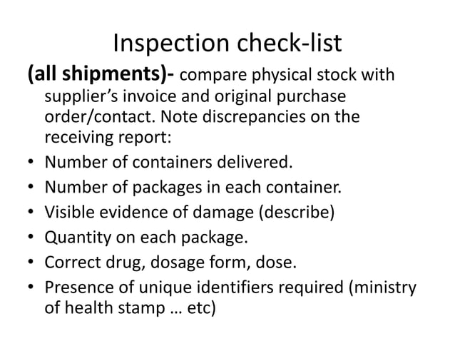 Good storage practices | PPTX