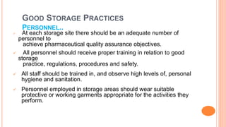 Good storage practices | PPTX